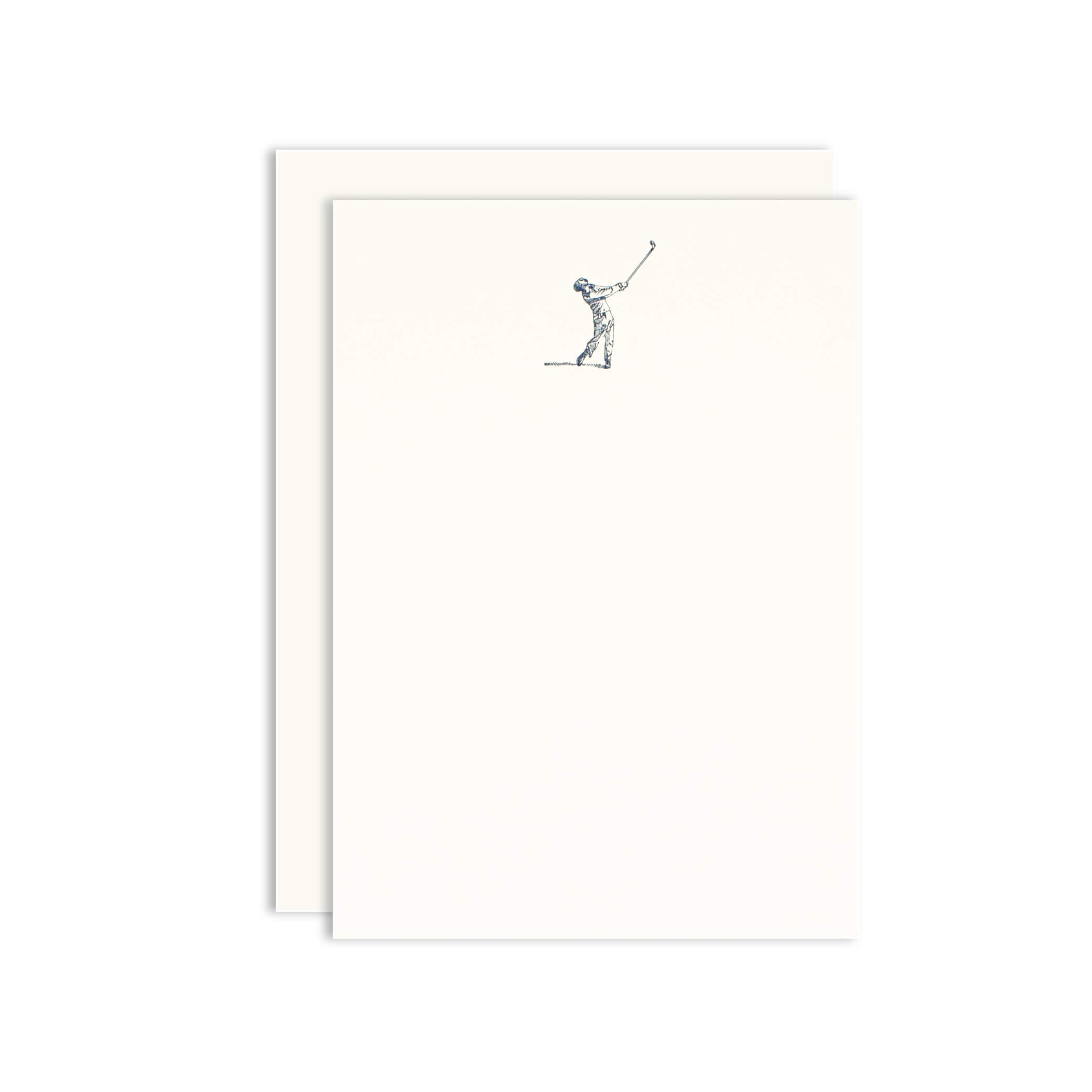 Golf Stationery | Iconic Swing in Navy | Douglas Rose Co.