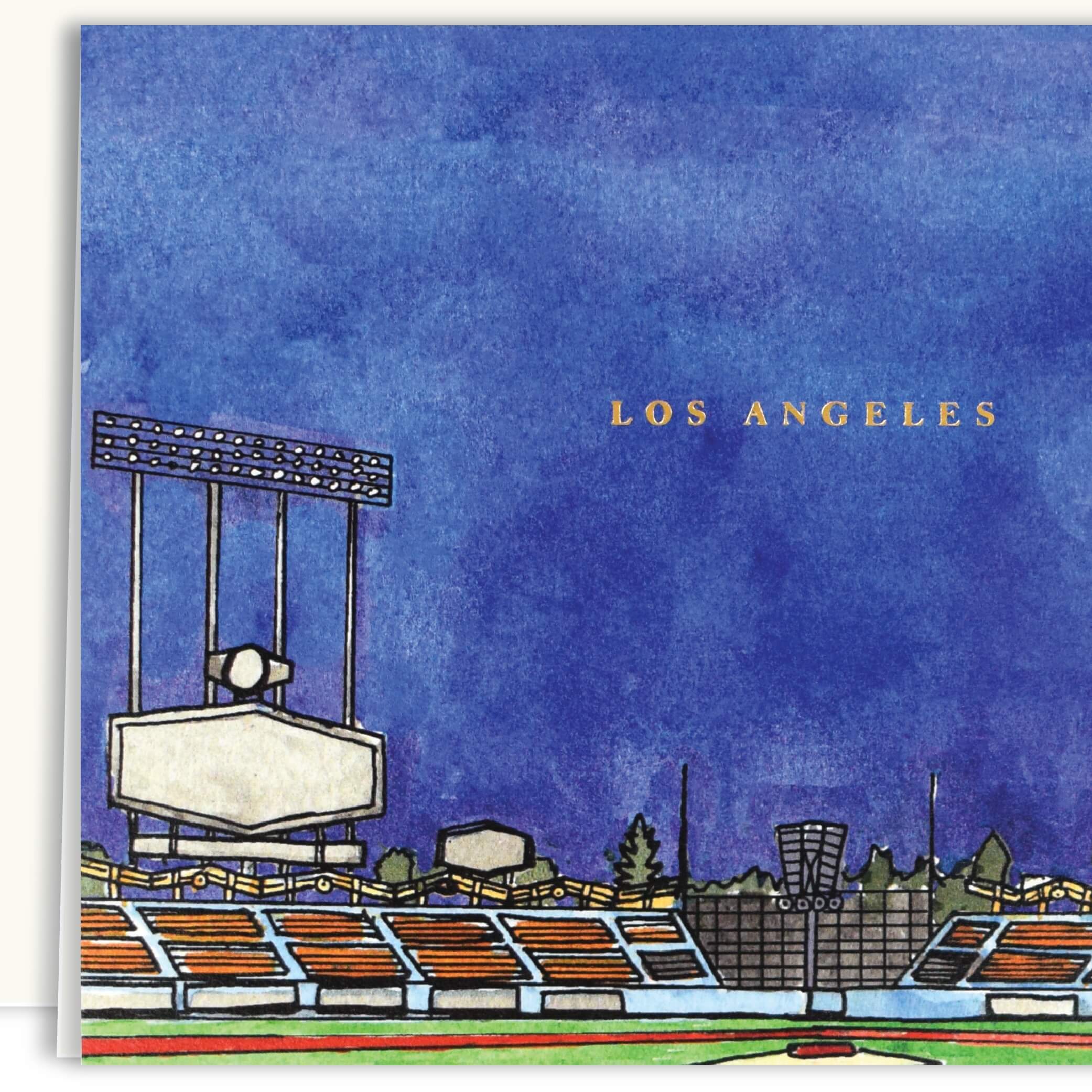 Colorful Stationery | Iconic Places "Los Angeles" | Douglas Rose Co.